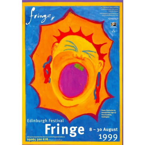 1999 poster – Edinburgh Festival Fringe shop